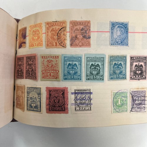 World early issues collection in well-filled Cursitor loose leaf album ...