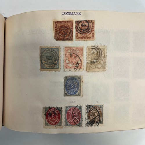 World early issues collection in well-filled Cursitor loose leaf album ...