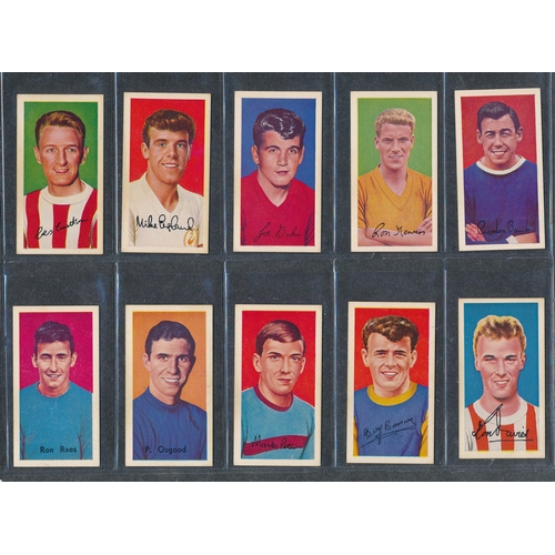 Barratt 1966 Famous Footballers, Series A14 complete set, generally in ...