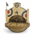 Bradford Exchange Lancaster Dambusters Sculpted Wall Clock (some damage).