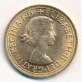 Elizabeth 1968 full gold sovereign uncirculated