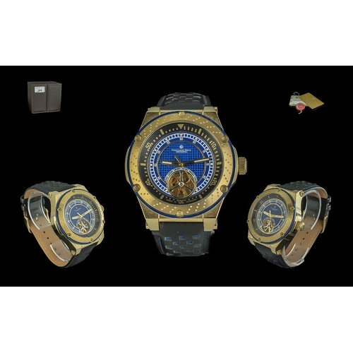 Constantin Weisz Gents Watch with automatic movement featuring open ...