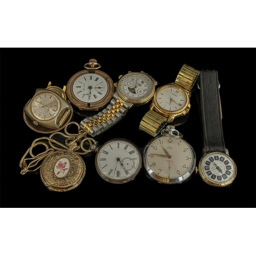 Small Collection of Watches, comprising Seiko gent's bracelet strap ...