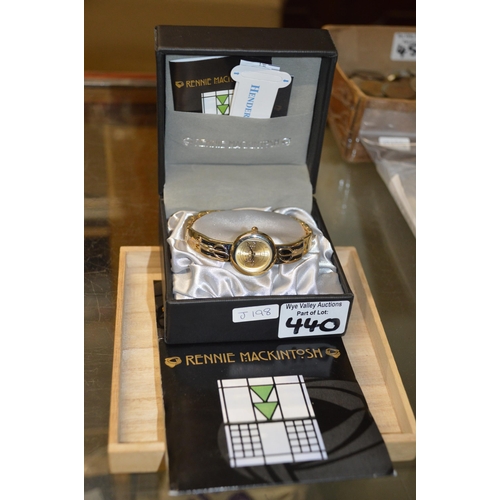 Rennie Mackintosh boxed watch