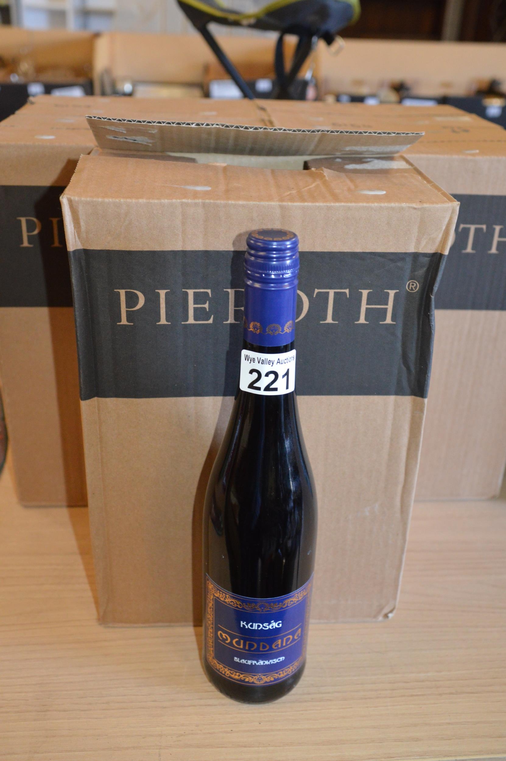 30 bottles of Pieroth wine