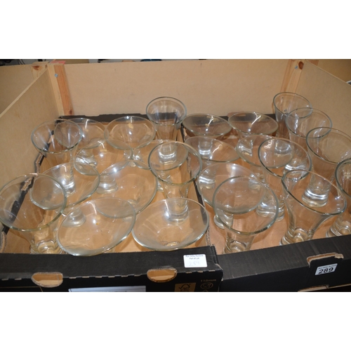2 boxes of glassware