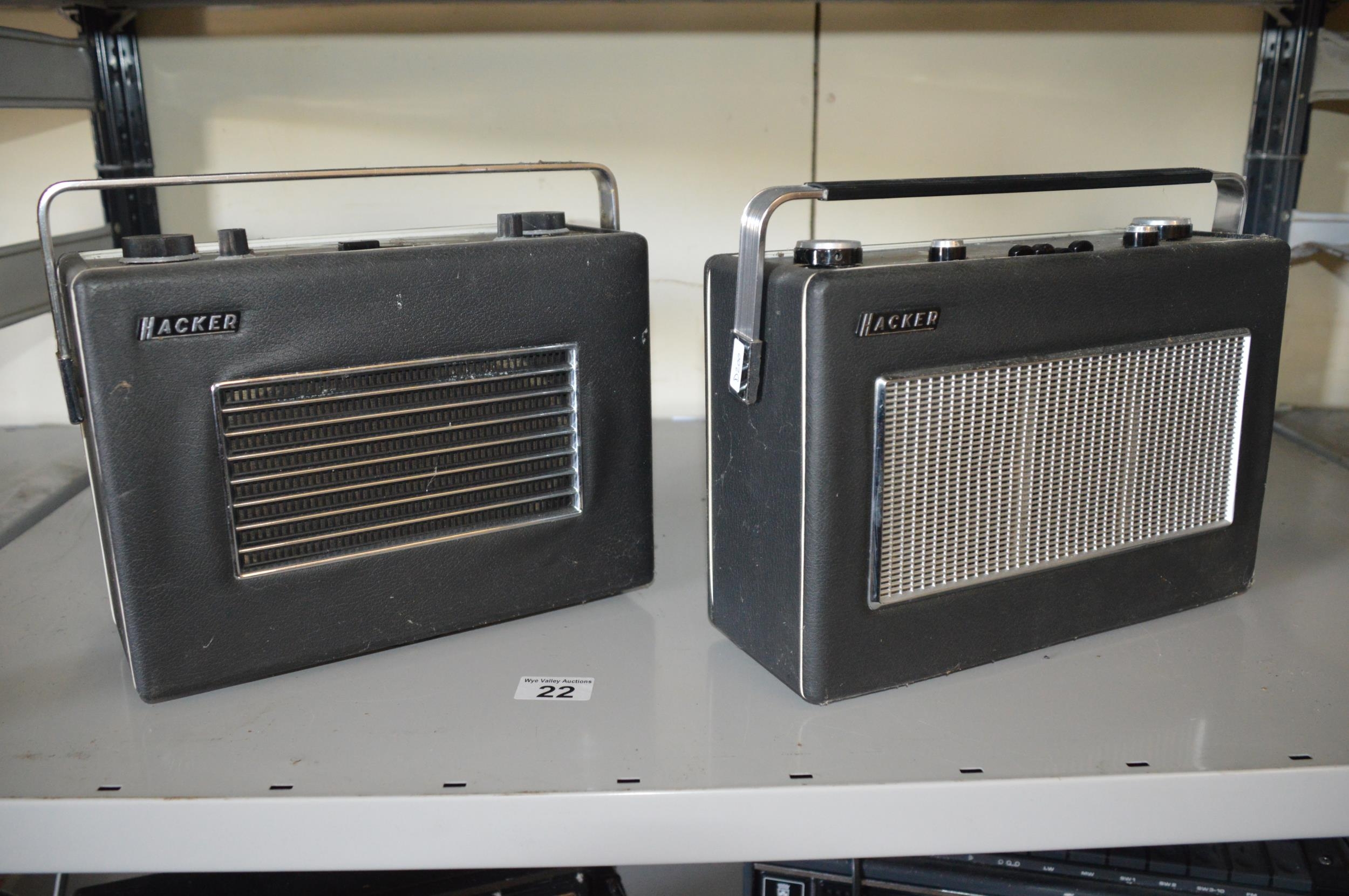 2 x Hacker radios