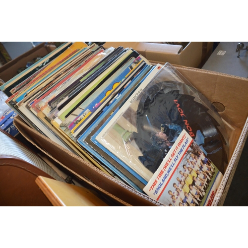 box of records