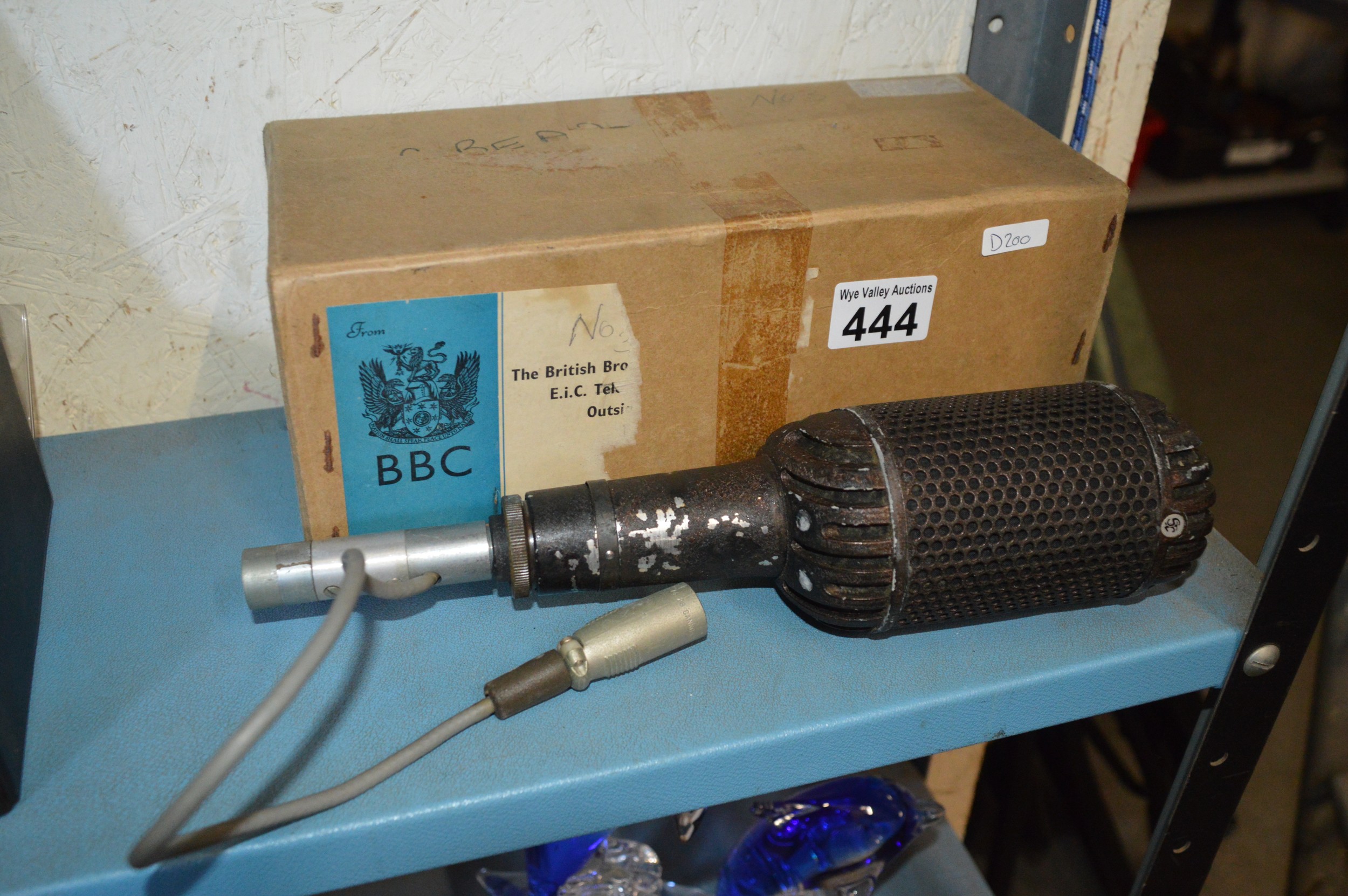 vintage bbc microphone
