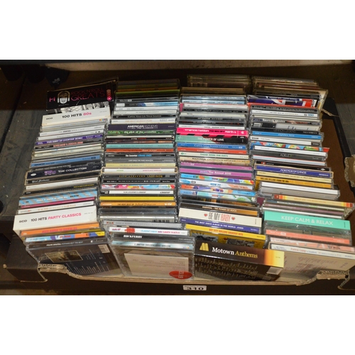 box of cds
