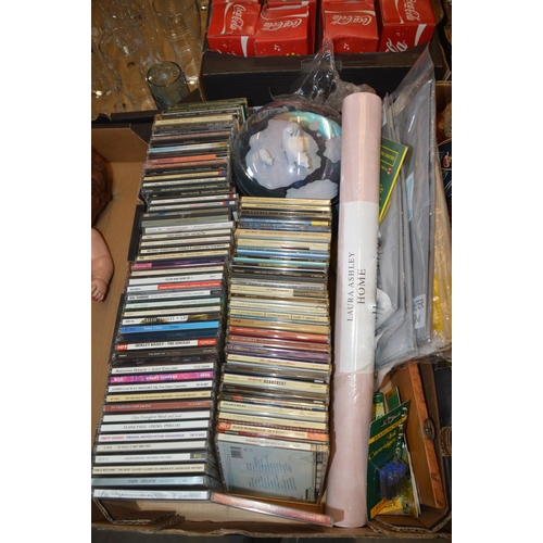 box of cds etc.
