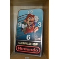 vintage nintendo super mario clock