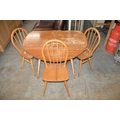ercol table & 3 chairs