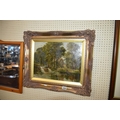 framed painting, by w. rodway - barnes