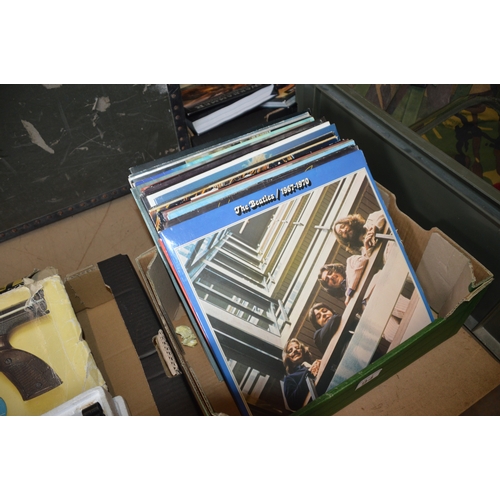 box of records