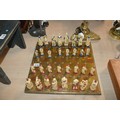chess set ( 2 pieces damaged, see pic)