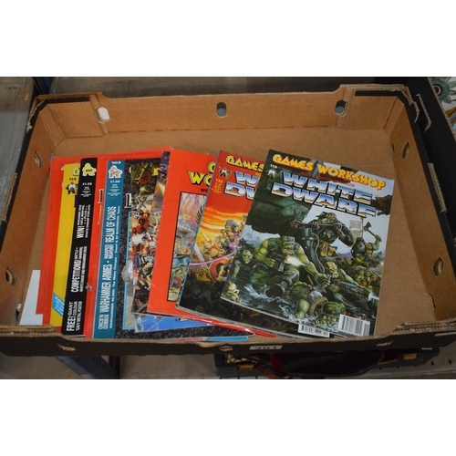 box of games workshop magazines