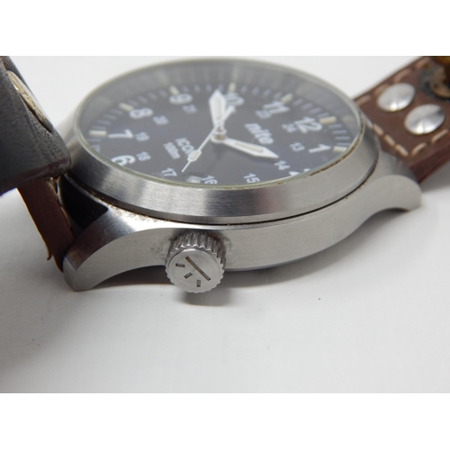 Gentleman's NITE ICON Wristwatch, 100m, Crystal Glass, Date Aperture ...