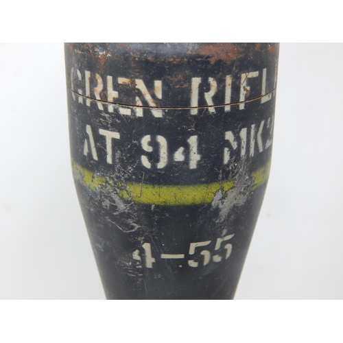 WWII British Mortar Round Gren Rifle AT 94 Mk2: Measures 35cm.
