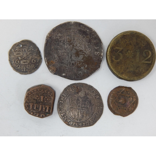 Quantity of Hammered Silver Coins, Ancient Coins & Weights