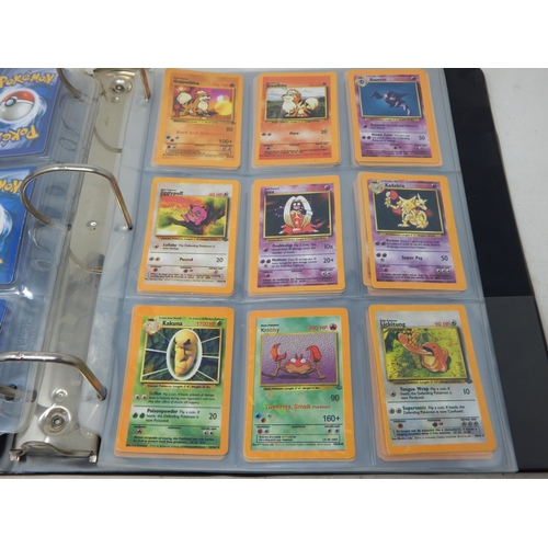 Pokemon: 1999 A-Z of Holo Cards (69) in POG Ring Binder (Replica Cards)
