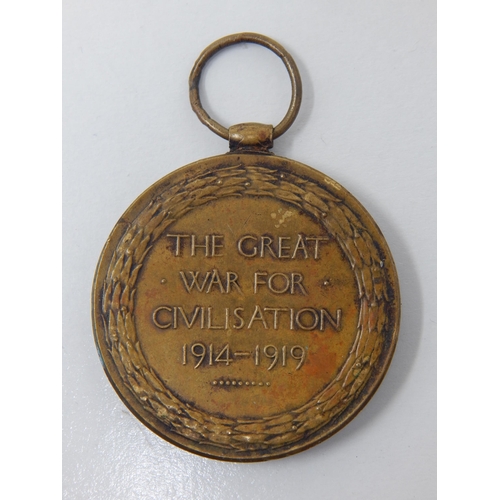 WWI Medal Awarded & Edge Named to: L.5-3352 P.F GOODYEAR A.B R.N.V.R