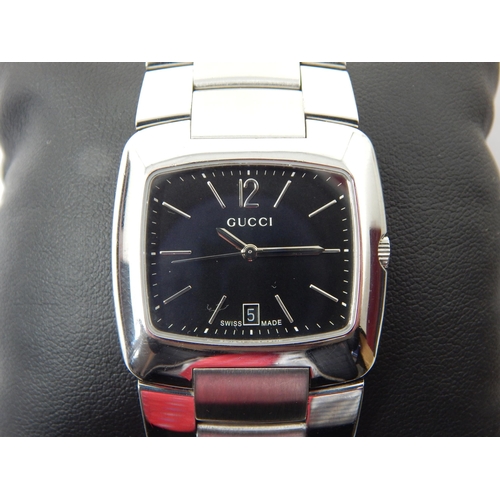 Gentleman's Gucci 8500M Stainless Steel Quartz Wristwatch with Date ...