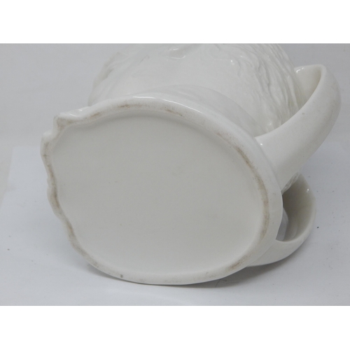 A Rare Royal Doulton White Character Jug by C. J. Noke 19cm high ...