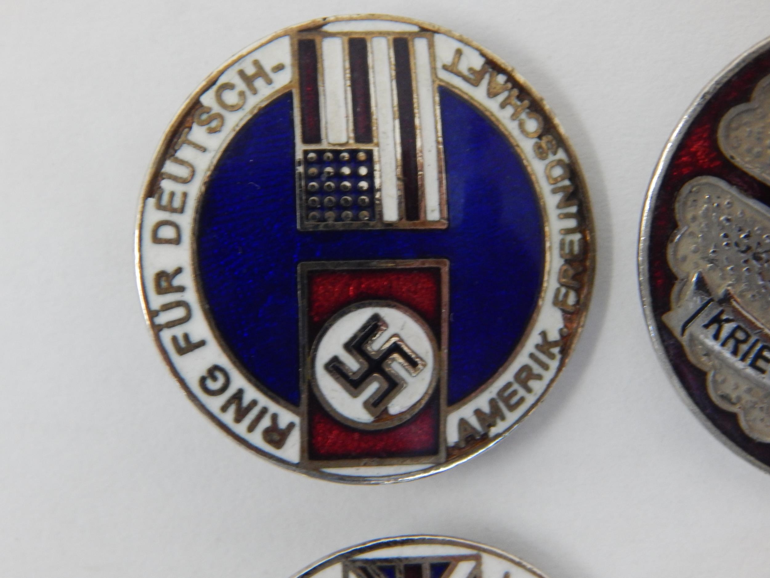 A Group of WWII Nazi German Badges (4)