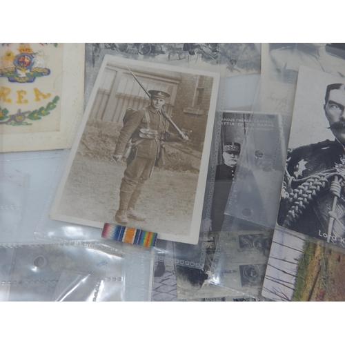 A Quantity of WWI Military Postcards.