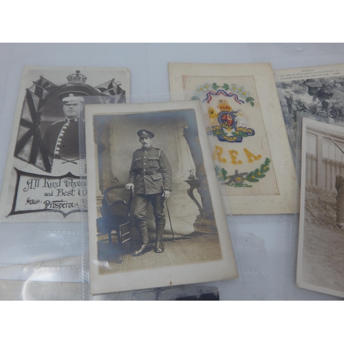 A Quantity of WWI Military Postcards.