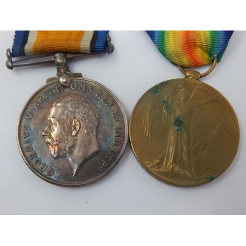 WWI Pair of Medals Awarded & Edge Named to: 33416 SGT W. J. HIGGINS ...