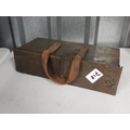 WW1 British Vickers ammunition box dated 1916