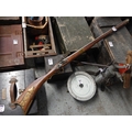 Replica flintlock rifle