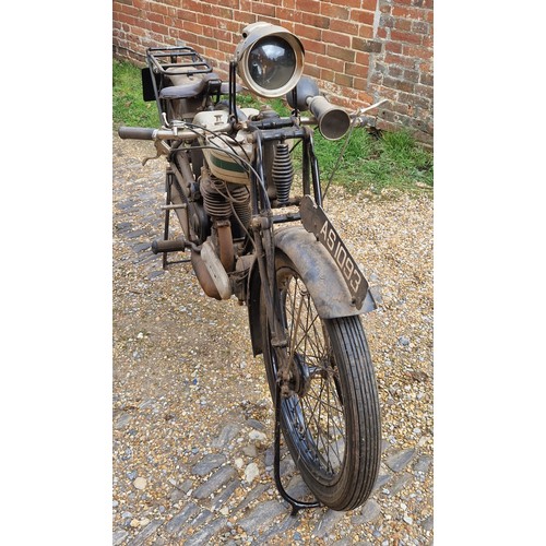 A 1927 Triumph Motorcycle, registration number AS 1093, first ...