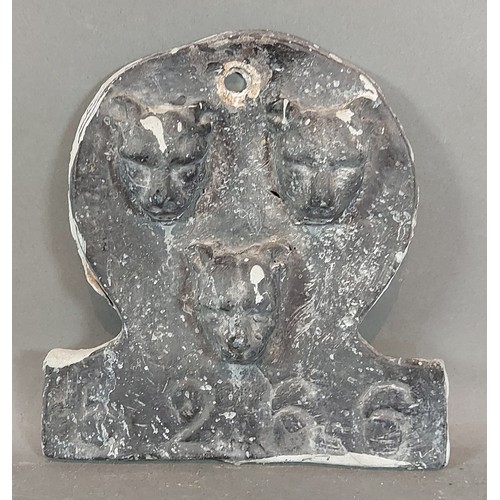 PLEASE COLLECT A lead fire mark numbered 5266