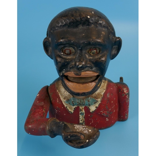 Jolly Golly metal money box