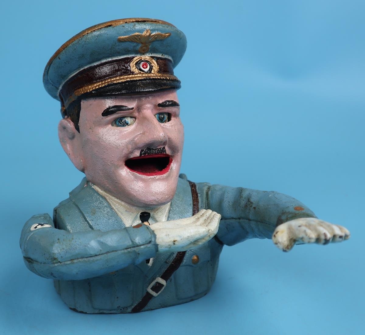 Novelty cast Hitler money box
