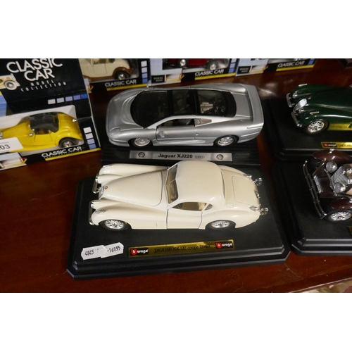 Collection of classic car scale models buy Burago