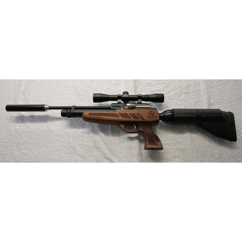 Kral Puncher NP02 .177 cal pre-charged air rifle with bag, magazines ...