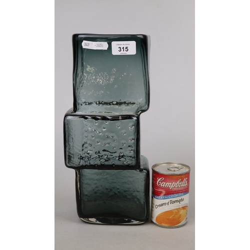 Large Whitefriers 'Drunken Bricklayer' vase. Rare pewter colourway 1966 ...