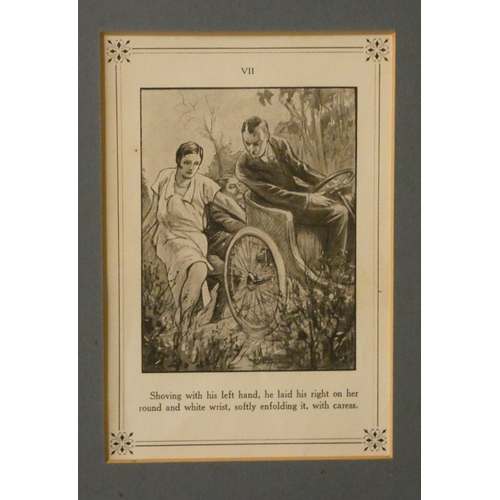 Original Lady Chatterley's Lover drawings from the original banned book