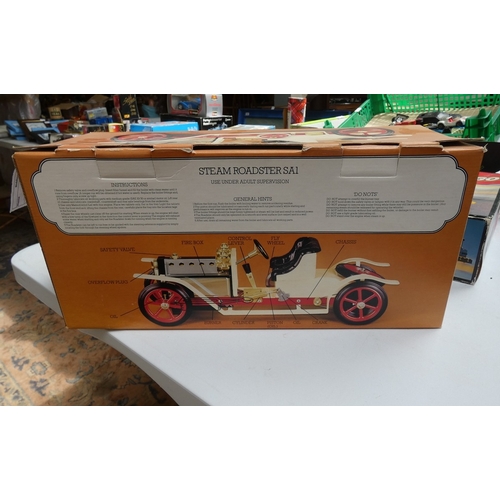 Mamod Steam Roadster SA1 unused in box as new. First production run ...