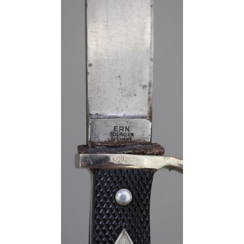 1930s German scout knife stamped on the ricaso 'ERN Solingen' and on ...