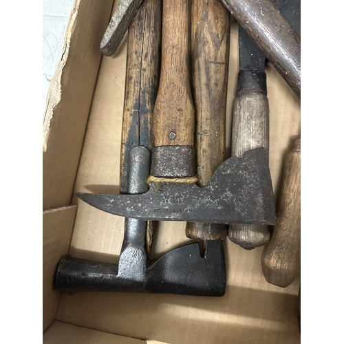 Collection of vintage tools
