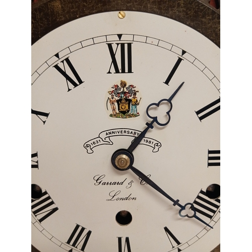 Musical Westminster triple chime bracket clock 8-Day made for Garrard ...