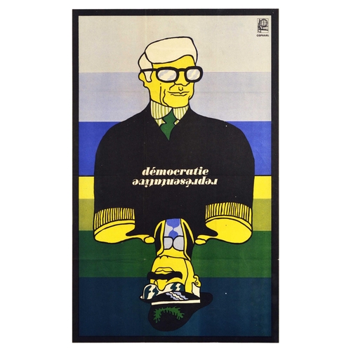 Propaganda Poster OSPAAAL Representative Democracy Democratie. Original ...