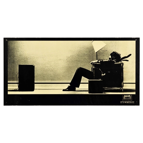 Advertising Poster Maxell Cassette Worth It Blown Away Steve Steigman ...
