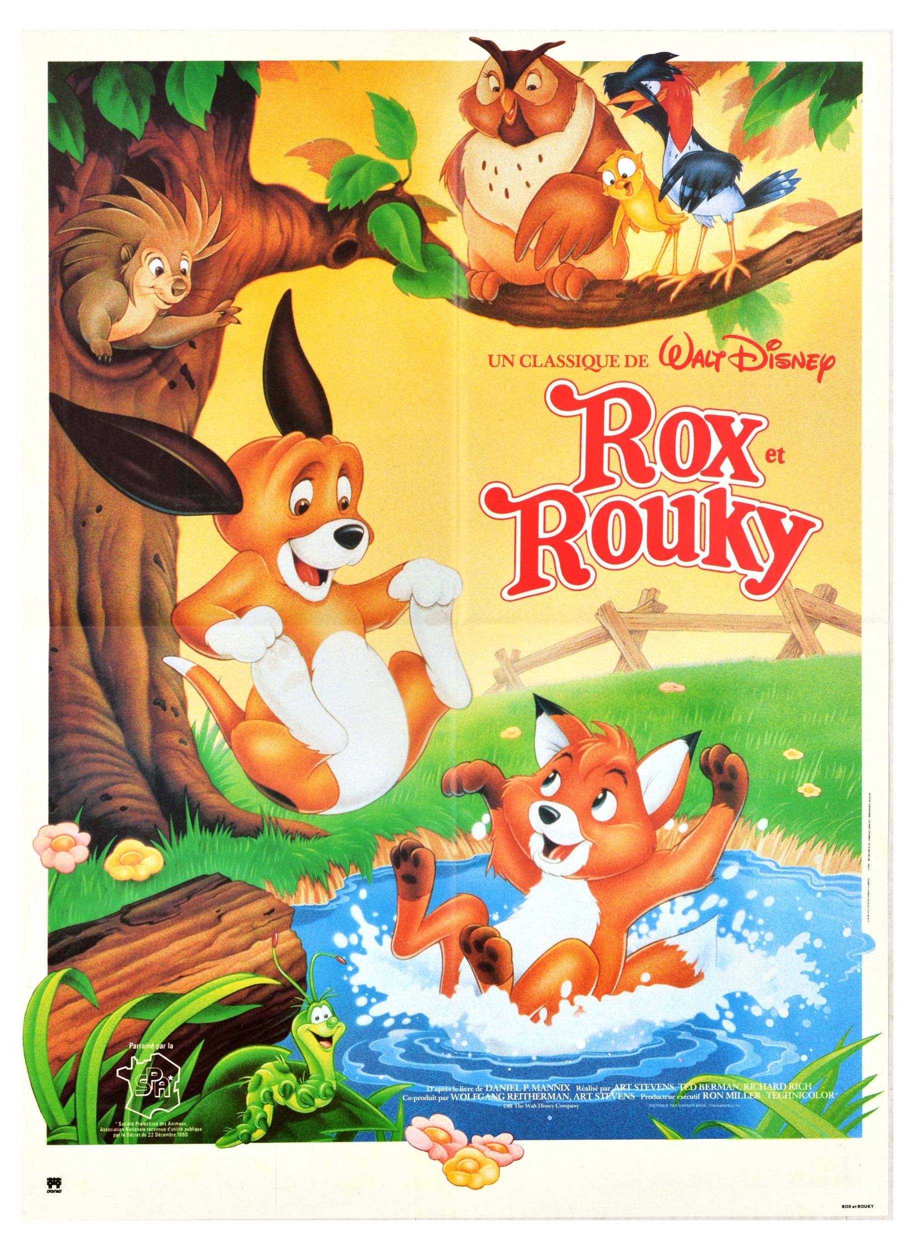 The Fox And The Hound Movie Poster