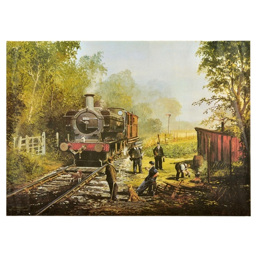 Steam Railway Poster Set Locomotive Train LMS SNCF Sailing Ship. Set of ...